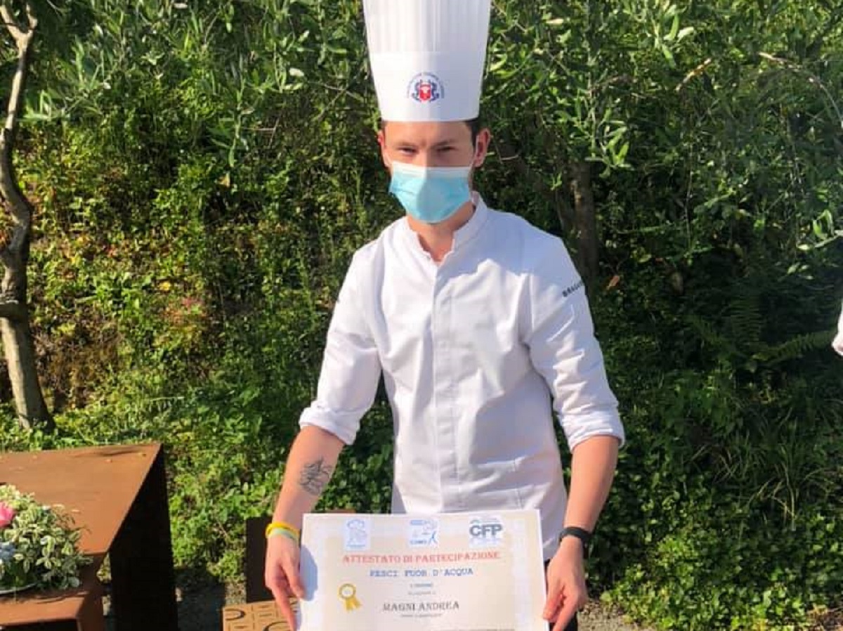 Genio e giovani chef. 'Pesci fuor d'acqua': Andrea Magni del Di Paolo ...