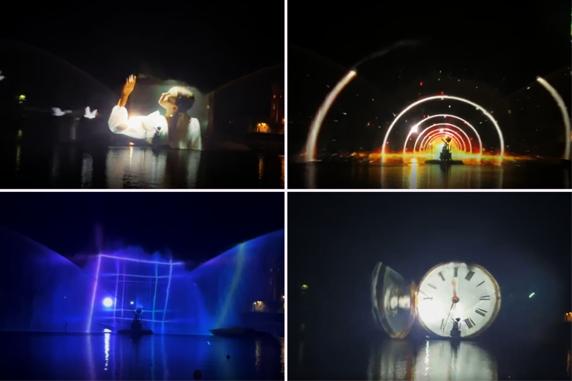 VIDEO Lo schermo d'acqua 3d made-in-Como è un incanto assoluto: dopo ...