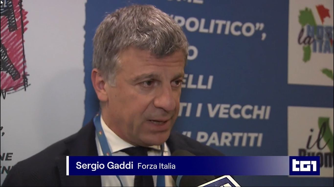 VIDEO Il Tg1 lancia Gaddi (davanti a 4 milioni di spettatori). E lui ...
