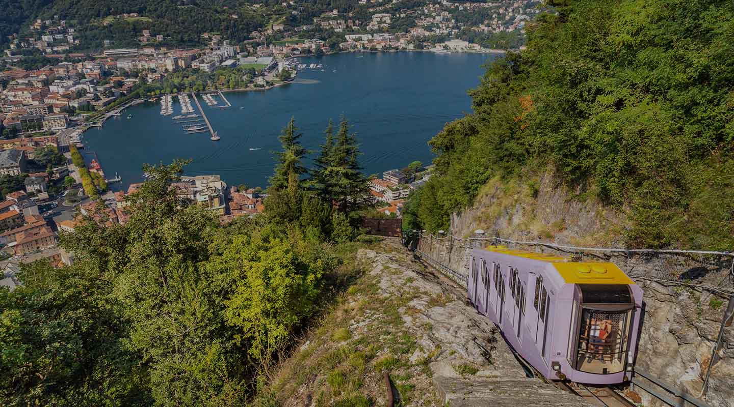 La magnifica Funicolare con vista sul Lago di Como compie 130 anni ...