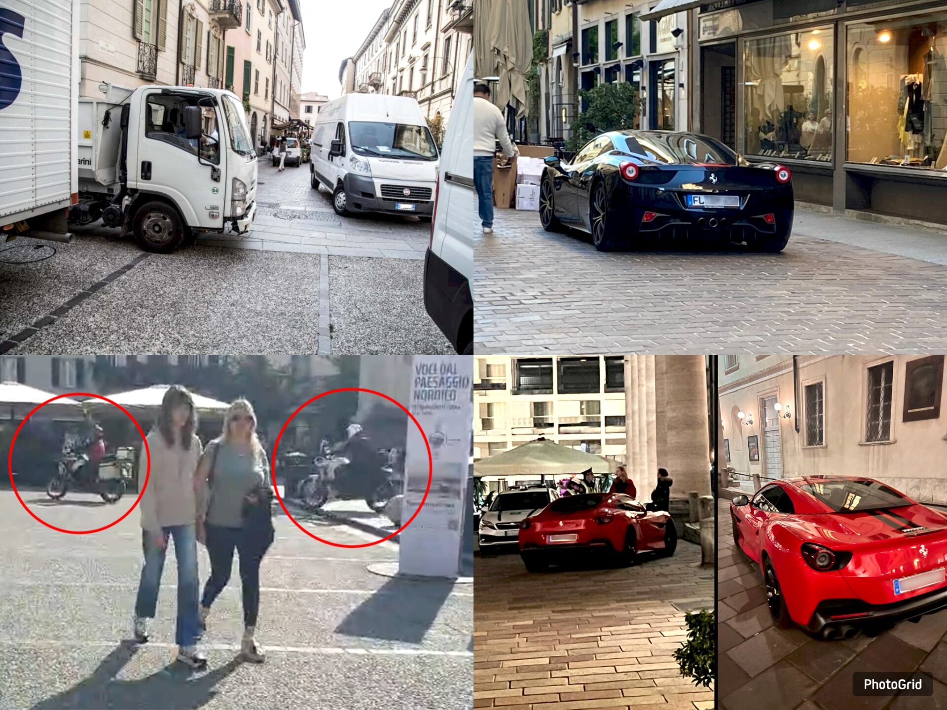 Como, stop al delirio furgoni e supercar in centro storico. Il sindaco ...