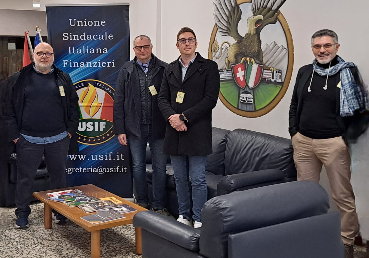 Usif, tappa a Ponte Chiasso: il sindacato dei finanzieri comaschi ...