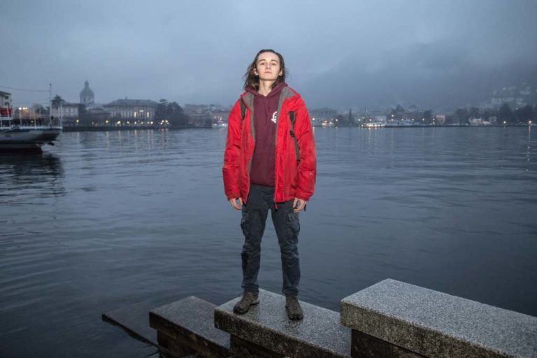 Faifer For Future: l'eroe solitario del clima (all'inizio). Davide è il ...