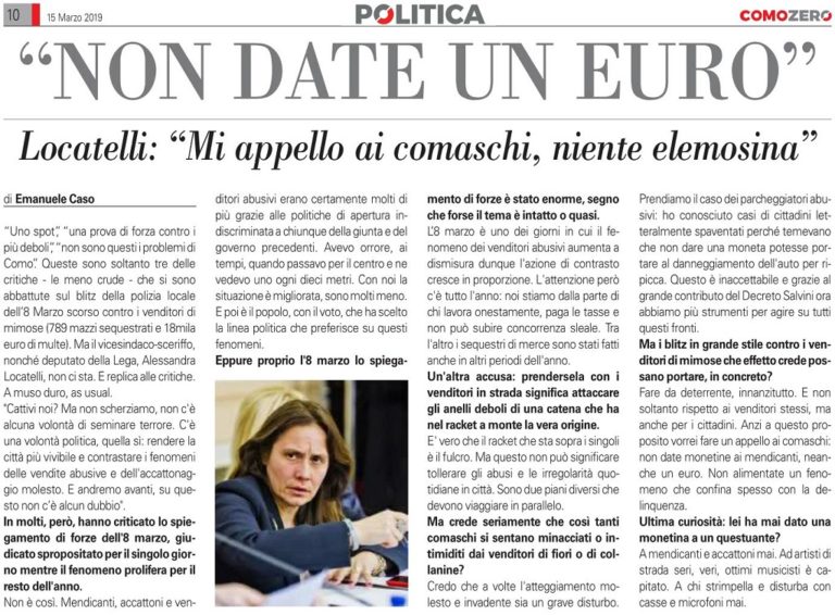 Affondo sanguinario di Gaddi: "Locatelli contro i venditori di Rose ...